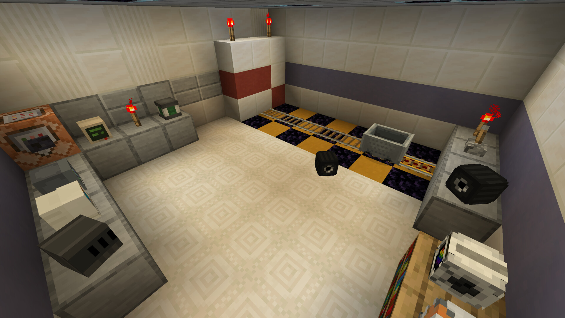 Rocket Launch STEM Awareness and Astronaut Training Facility Minecraft Map