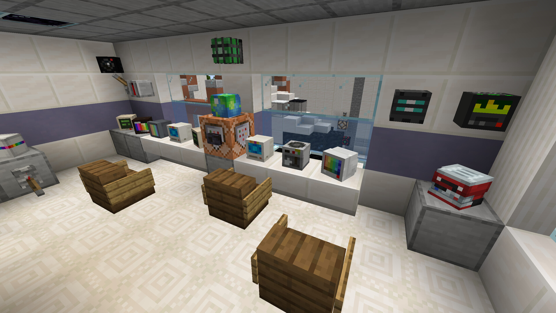 Rocket Launch STEM Awareness and Astronaut Training Facility Minecraft Map