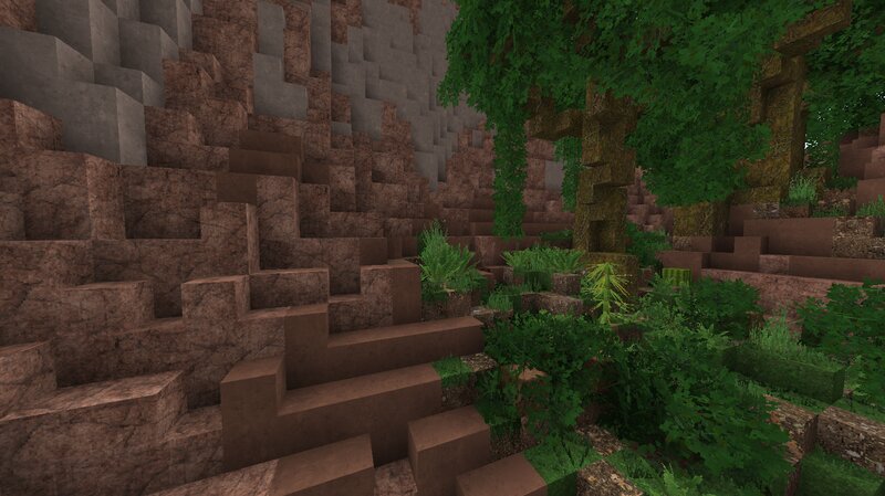 The Volcanic Garden - 768 x 768 Map Minecraft Map