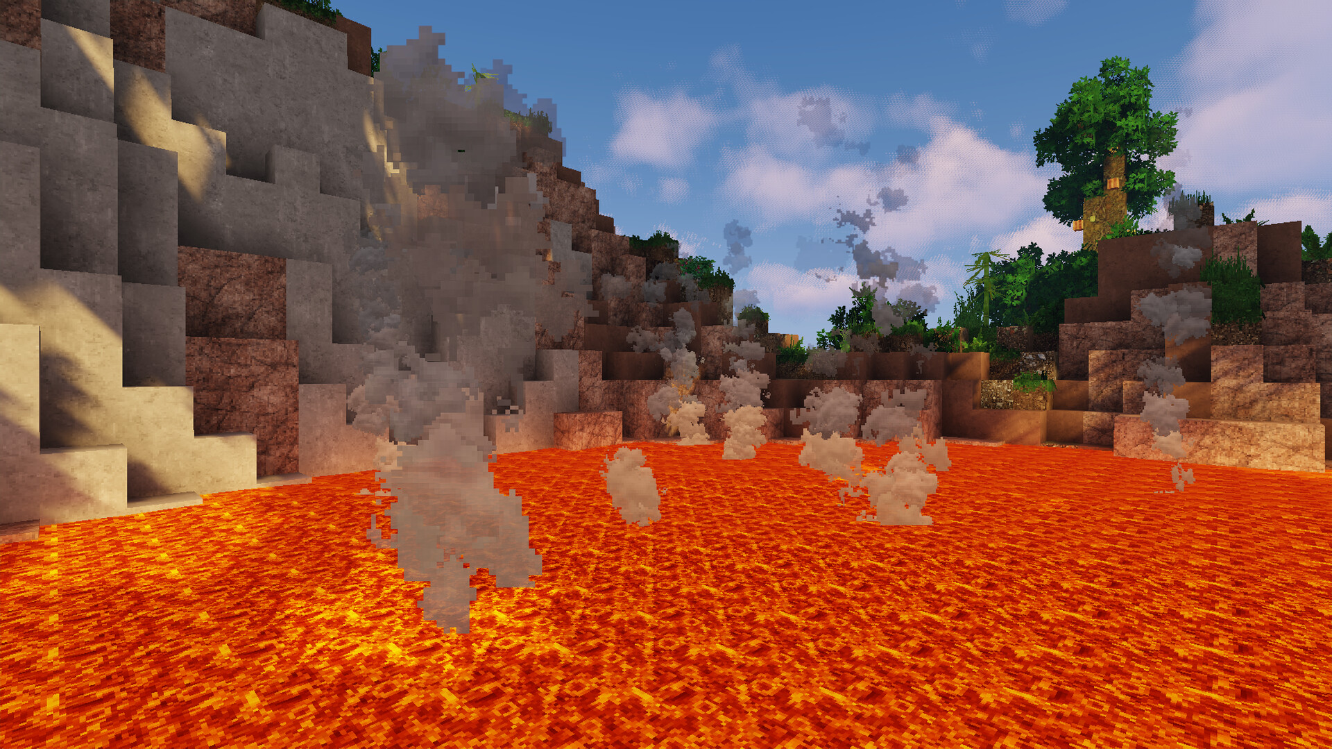 The Volcanic Garden - 768 x 768 Map Minecraft Map
