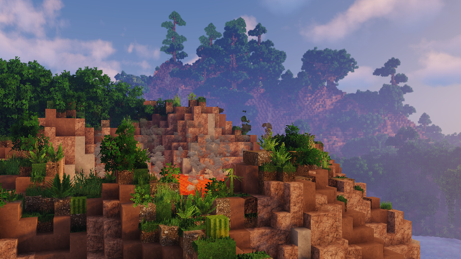 The Volcanic Garden - 768 x 768 Map Minecraft Map