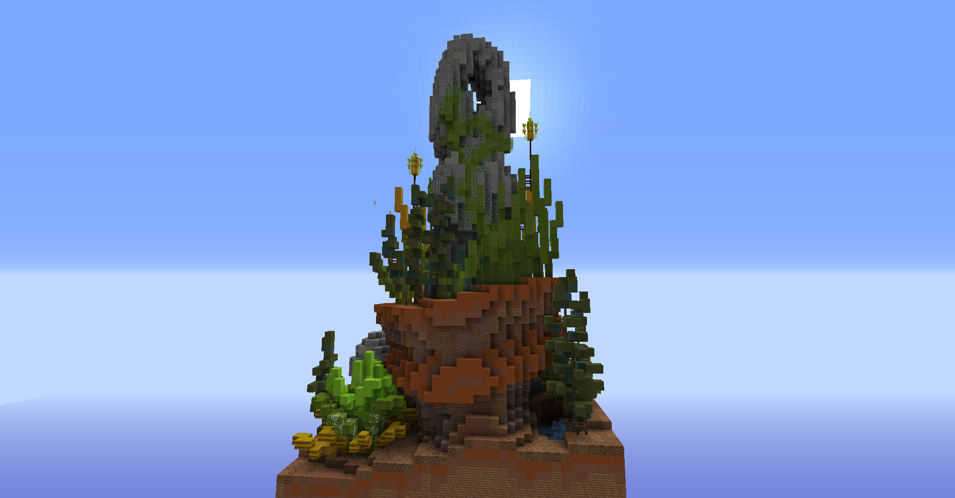 The obelisk of nature Minecraft Map