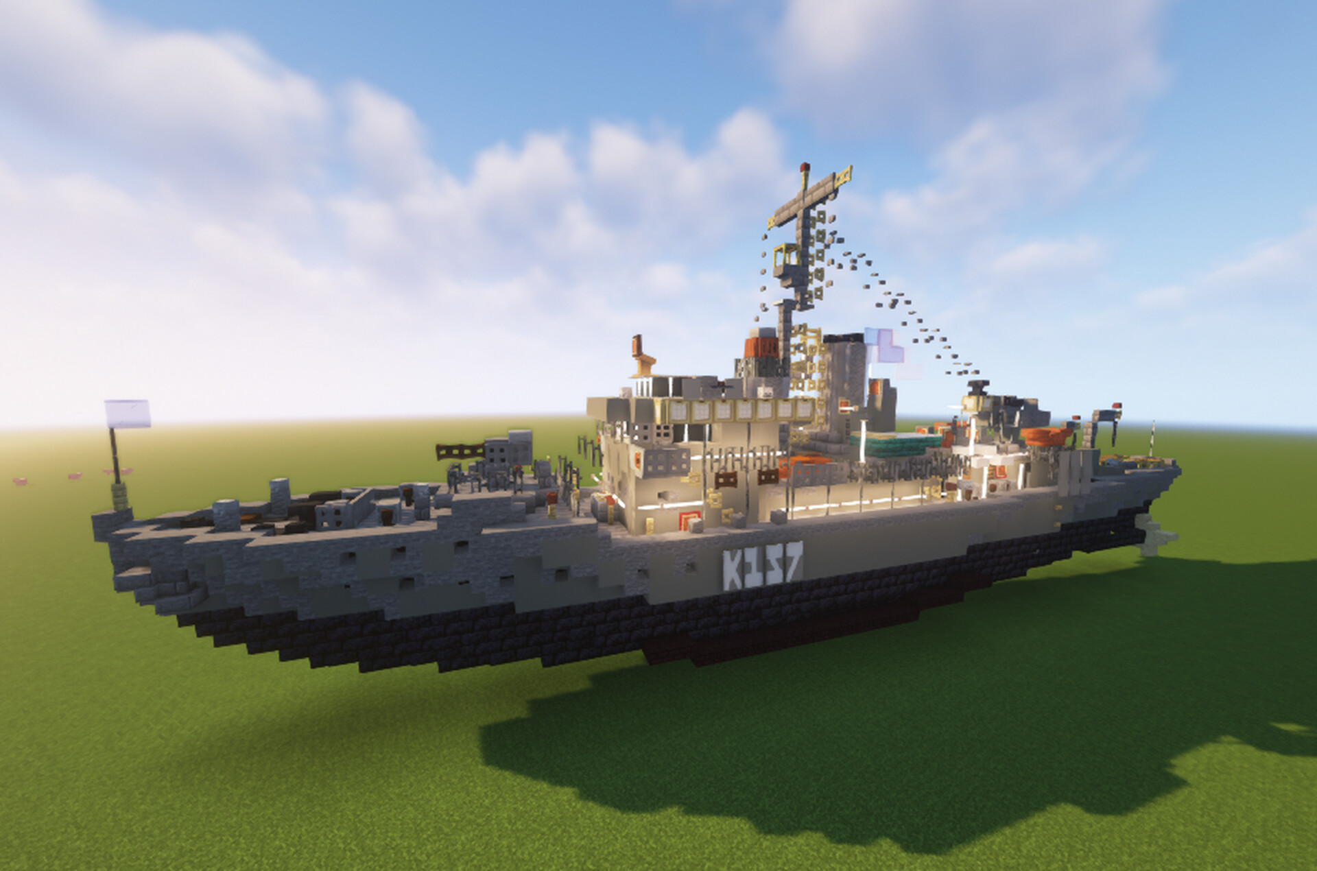 Flower Class Corvette (War Thunder Model) Minecraft Map