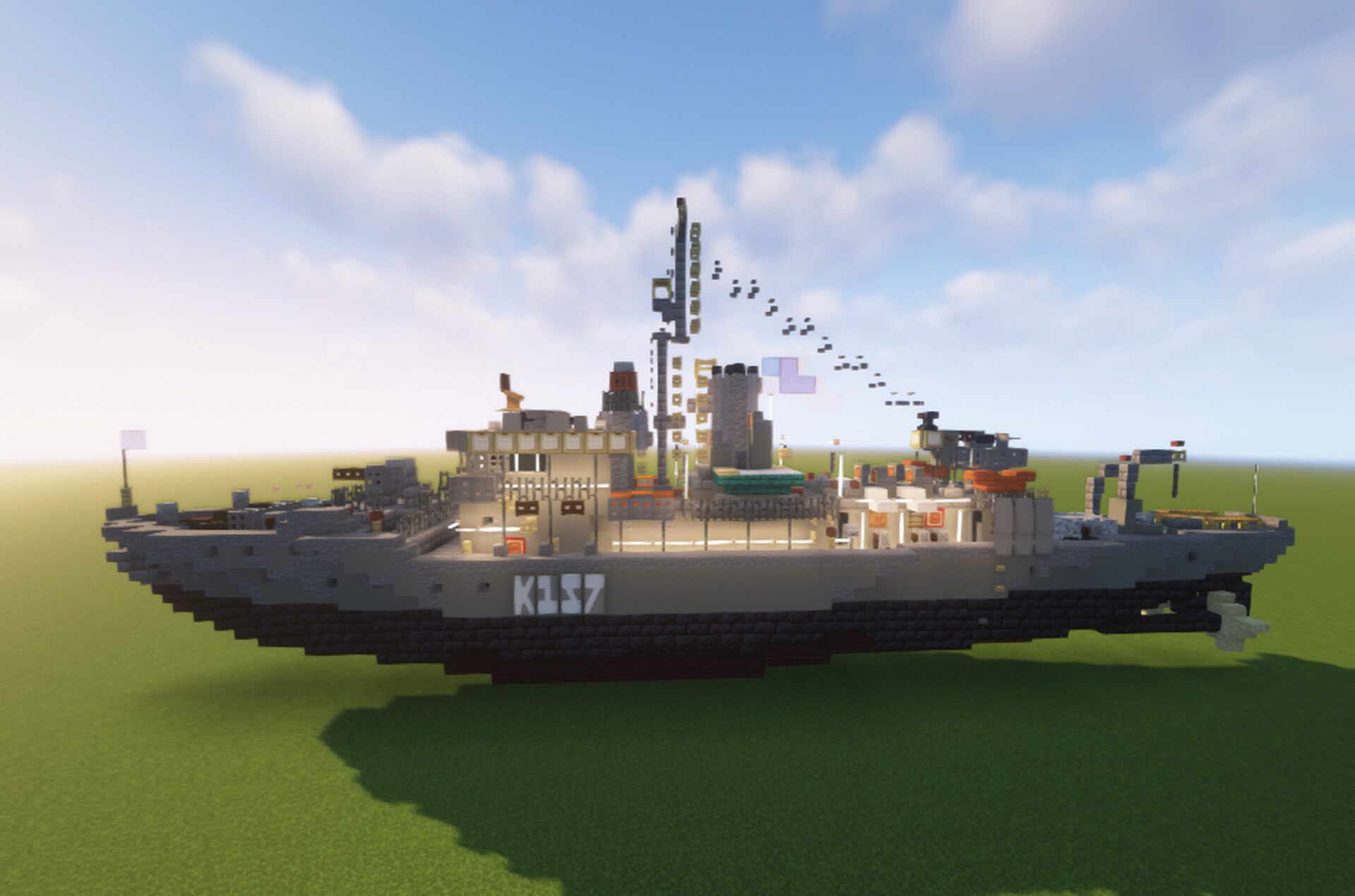 Flower Class Corvette (War Thunder Model) Minecraft Map