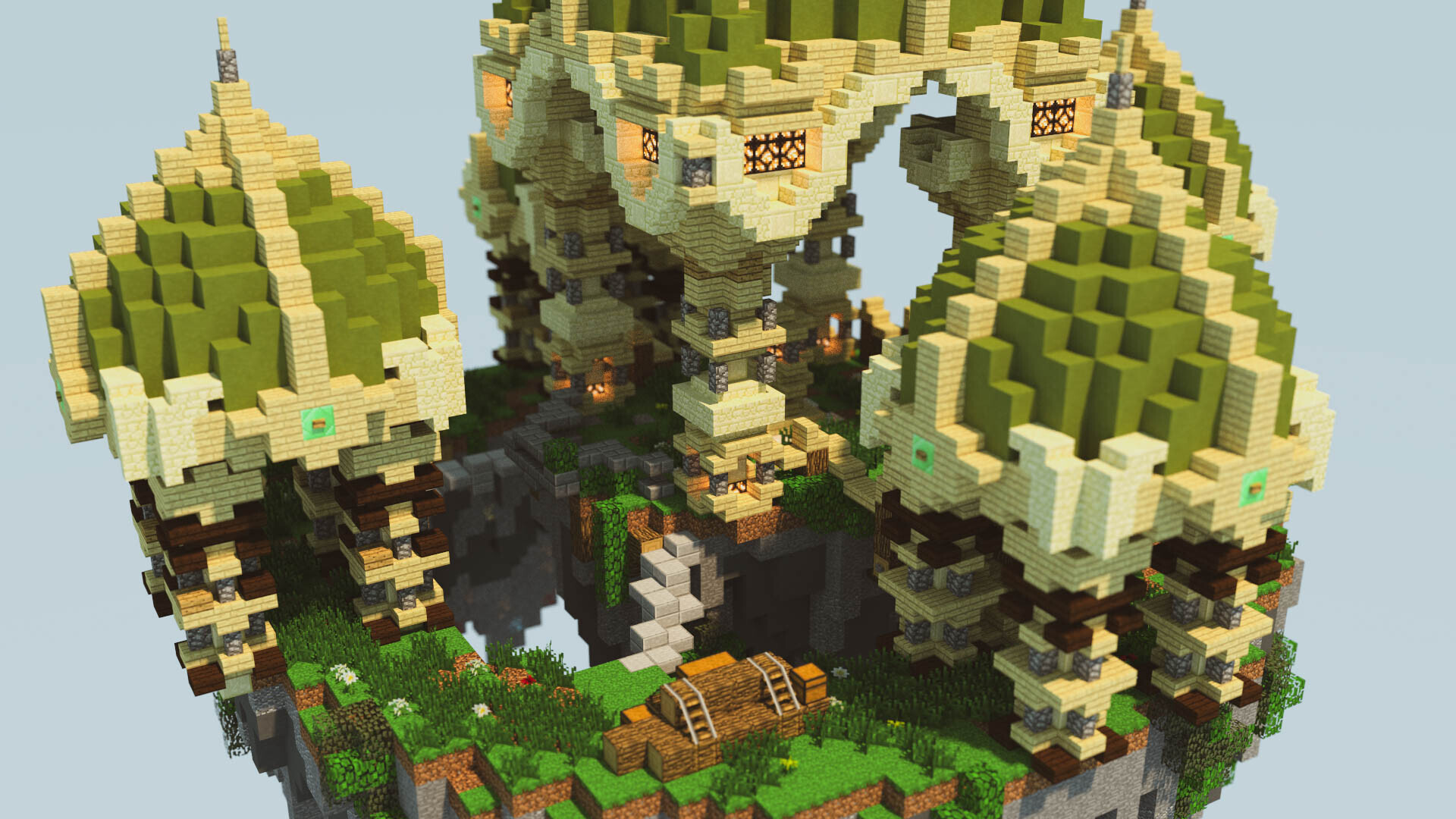 SkyBlock Spawn / Hub / Lobby Minecraft Map