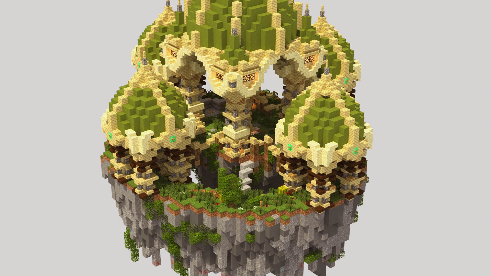 SkyBlock Spawn / Hub / Lobby Minecraft Map