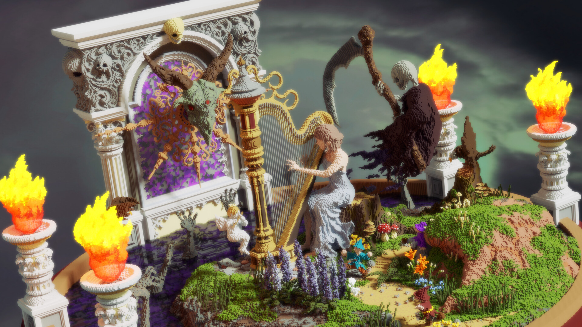 Harp in Nightmare [DOWNLOAD] Minecraft Map