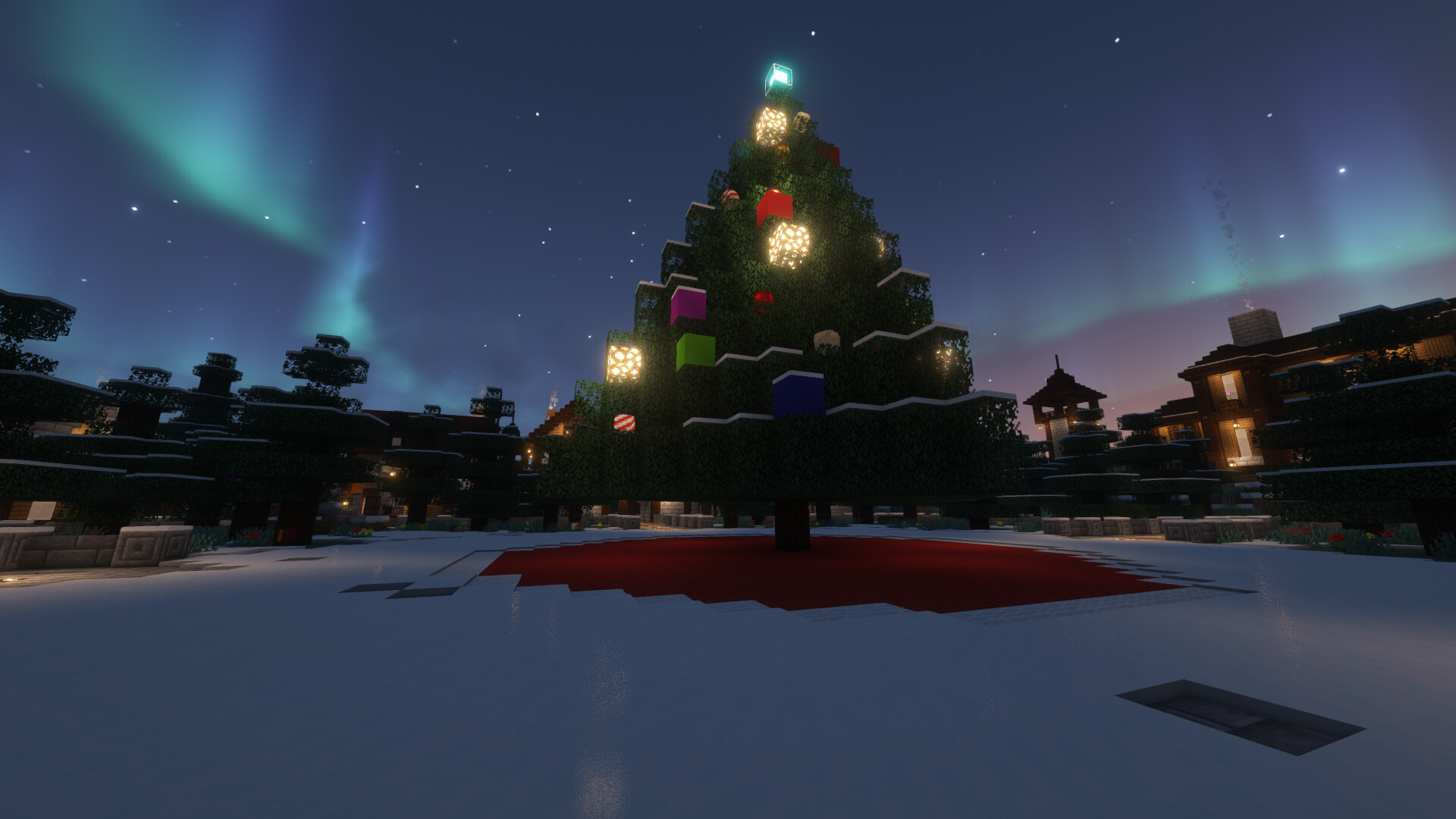 Winter Town Minecraft Map