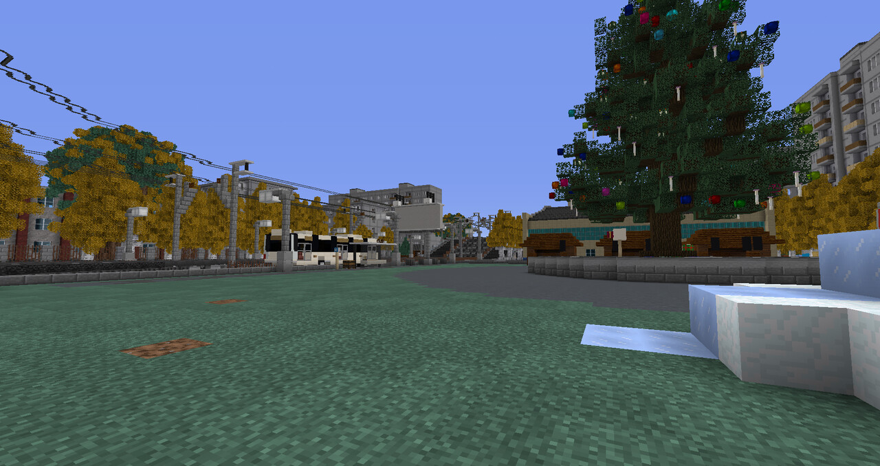 [OUTDATED] Russian city Minecraft Map