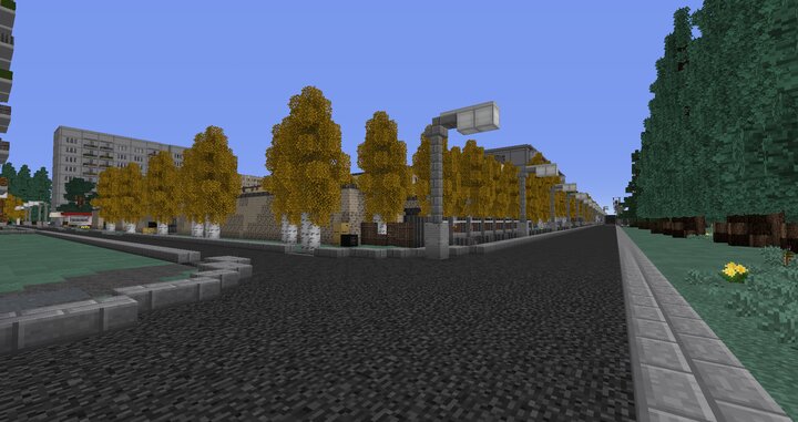 [OUTDATED] Russian city Minecraft Map