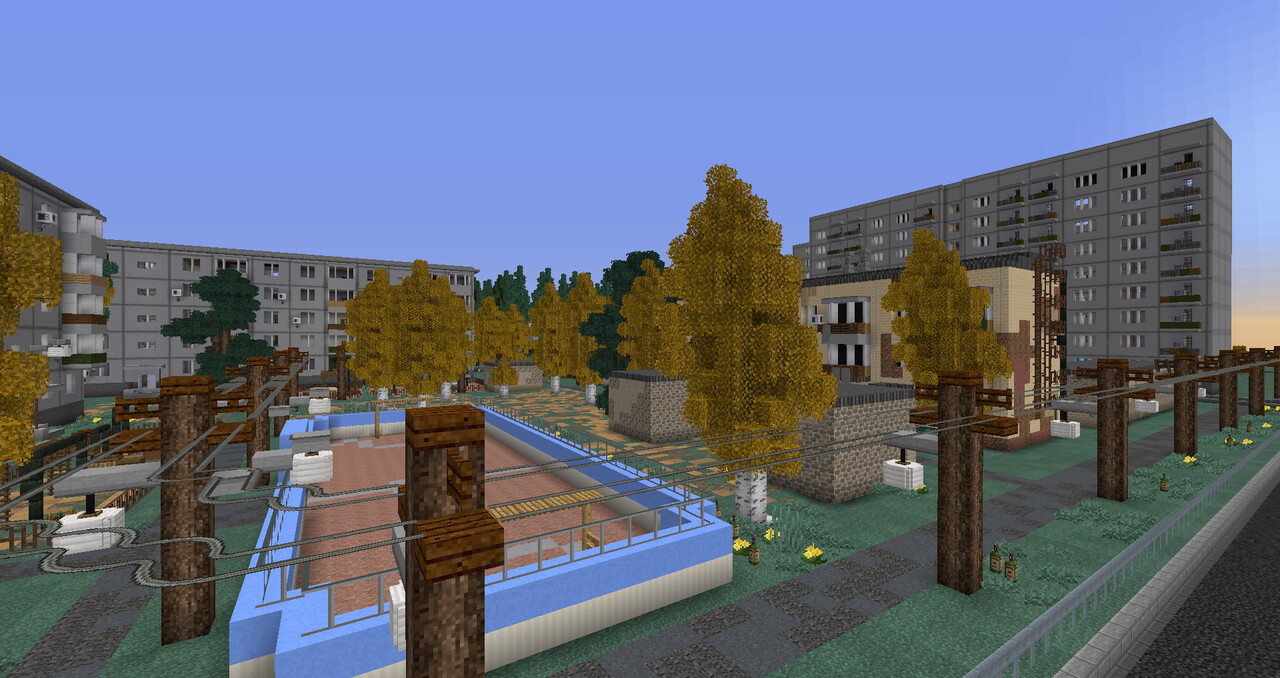 [OUTDATED] Russian city Minecraft Map