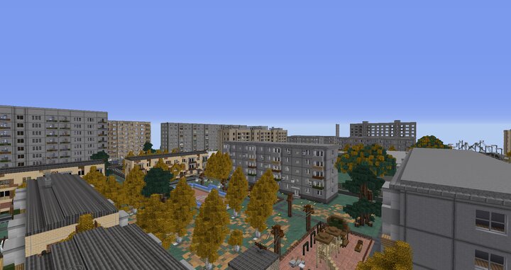 [OUTDATED] Russian city Minecraft Map