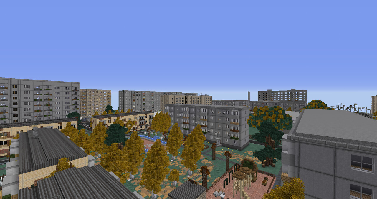 [OUTDATED] Russian city Minecraft Map