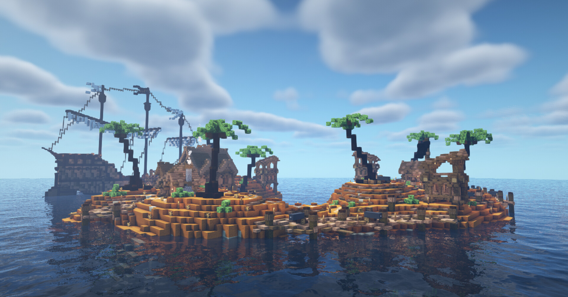 Jolly dead mans bay | Build contest Minecraft Map
