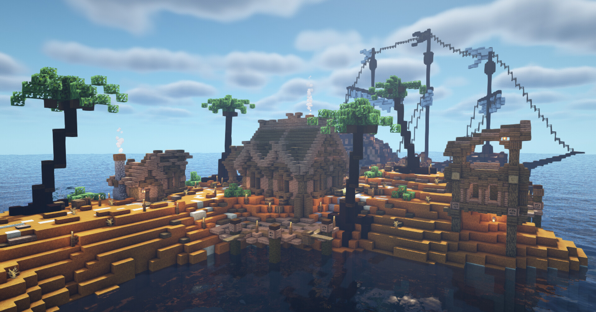 Jolly dead mans bay | Build contest Minecraft Map