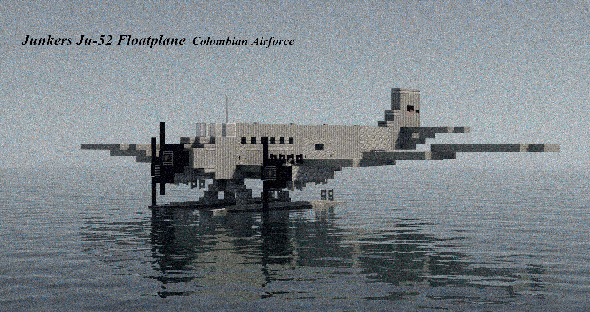 Junkers Ju-52/3m 1.5:1 Scale Minecraft Map