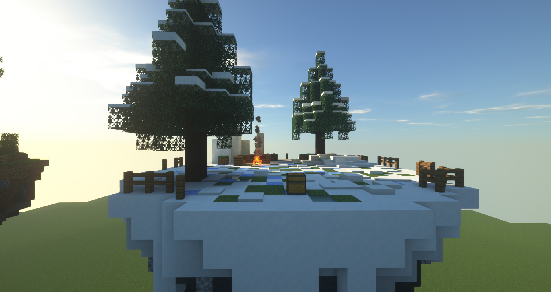 Skyblock Sky Islands (3 Variations) Minecraft Map