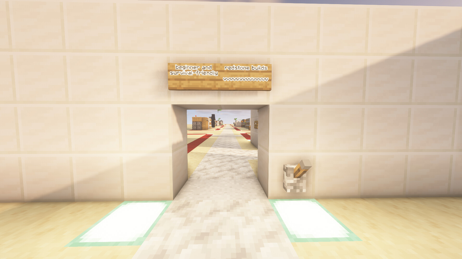 Redstone 101 - Educational Redstone Minecraft Map