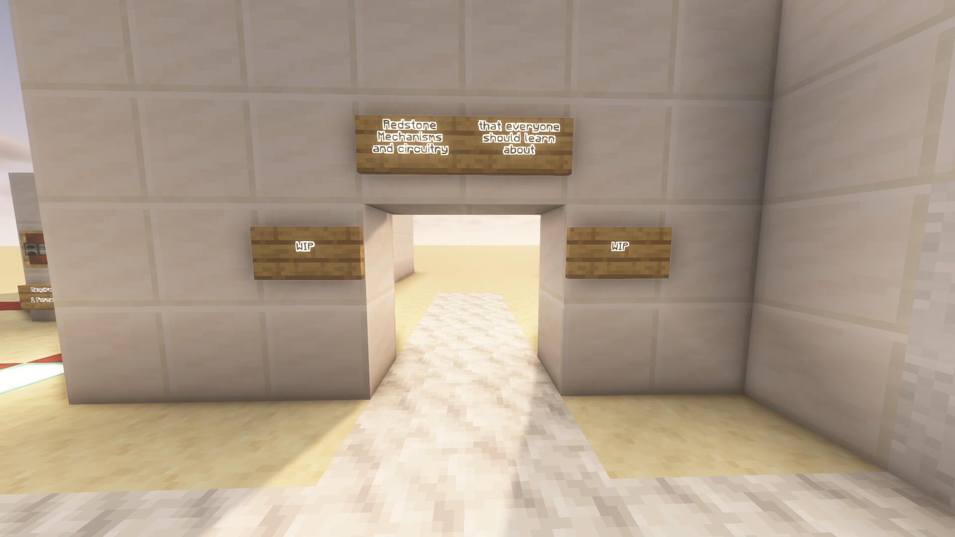 Redstone 101 - Educational Redstone Minecraft Map