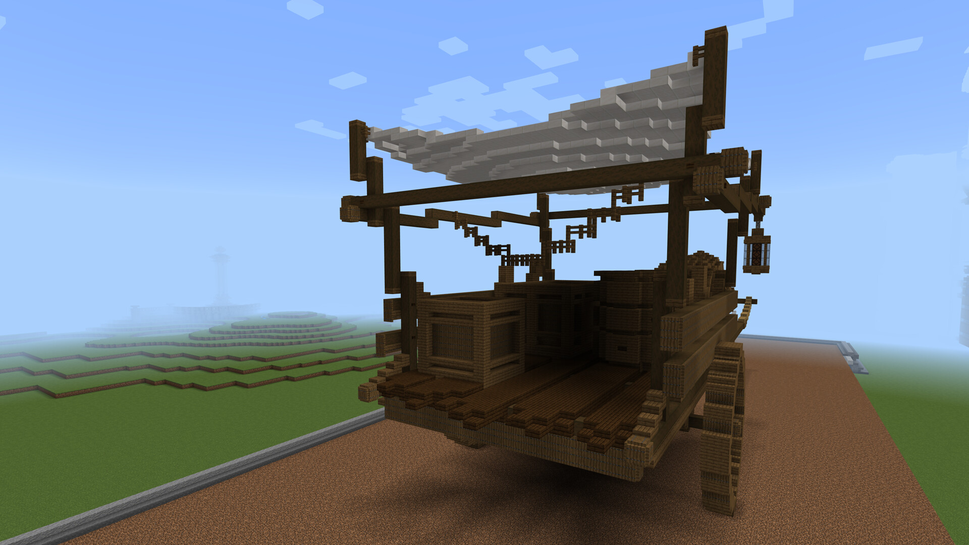 Boar & Cart - Fantasy Organic Minecraft Map