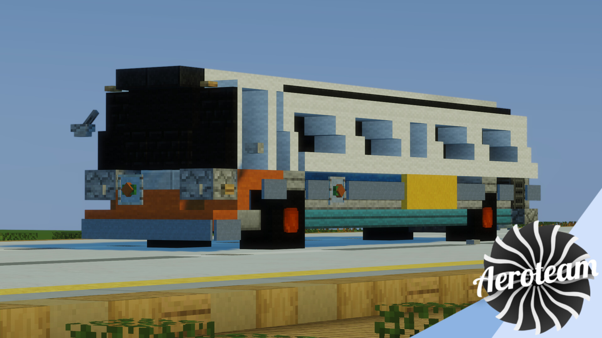 1963 GMC 'New Look' bus | DOWNLOAD Minecraft Map