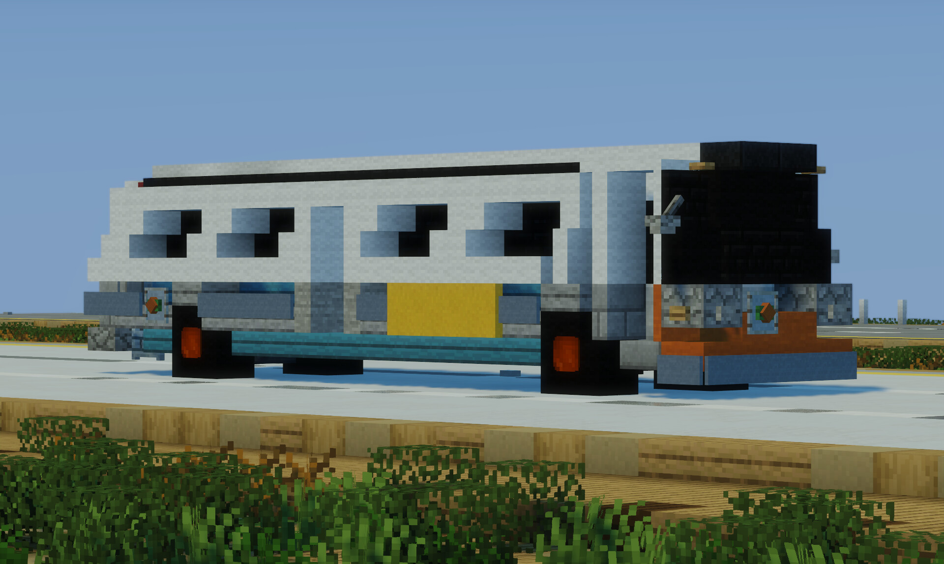 1963 GMC 'New Look' bus | DOWNLOAD Minecraft Map