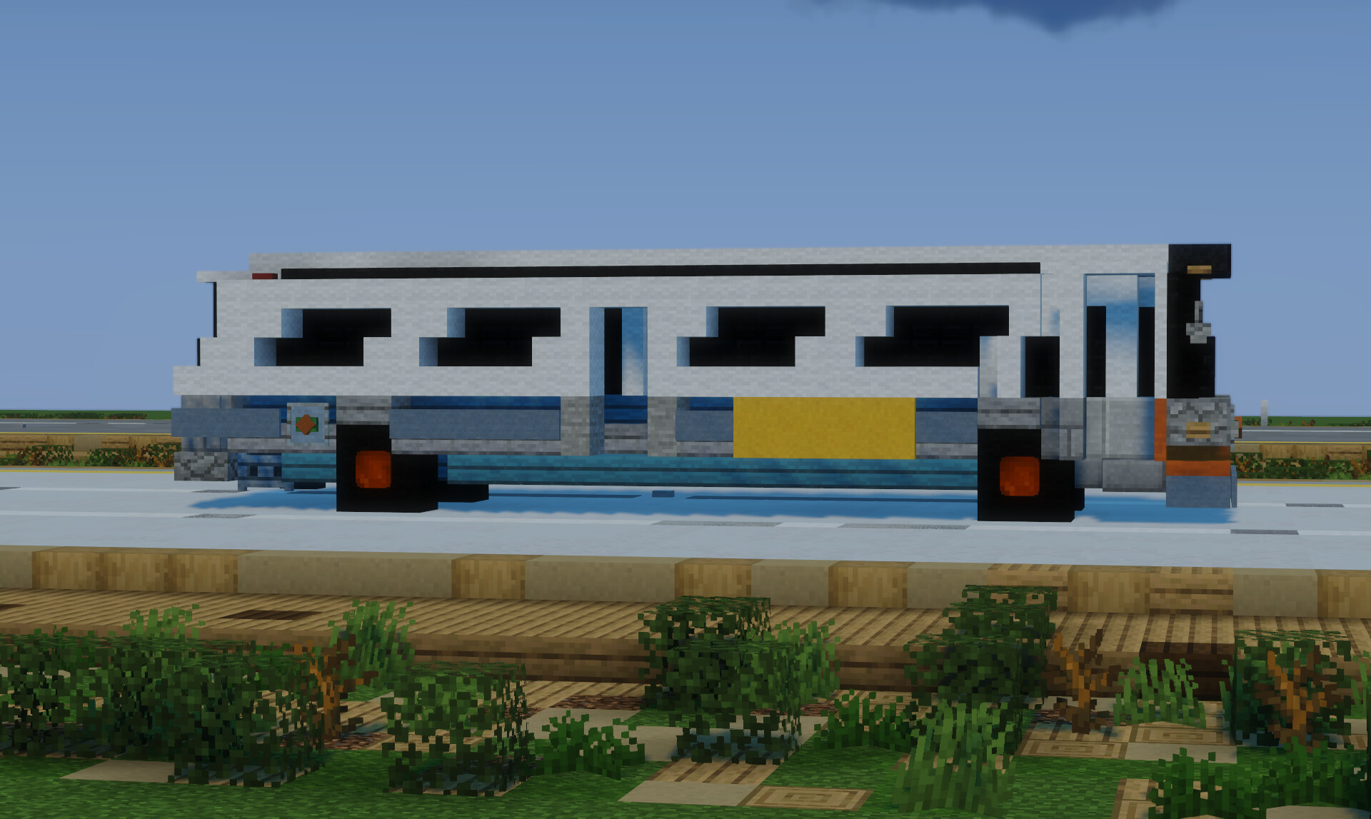 1963 GMC 'New Look' bus | DOWNLOAD Minecraft Map
