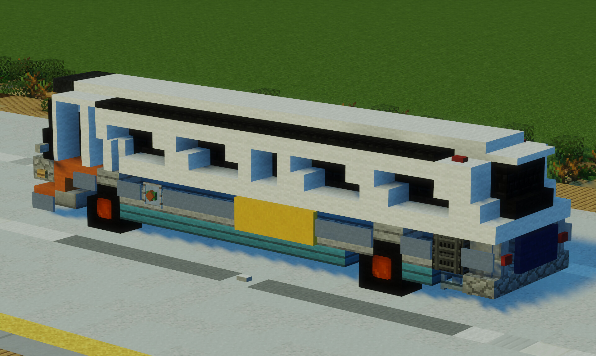 1963 GMC 'New Look' bus | DOWNLOAD Minecraft Map