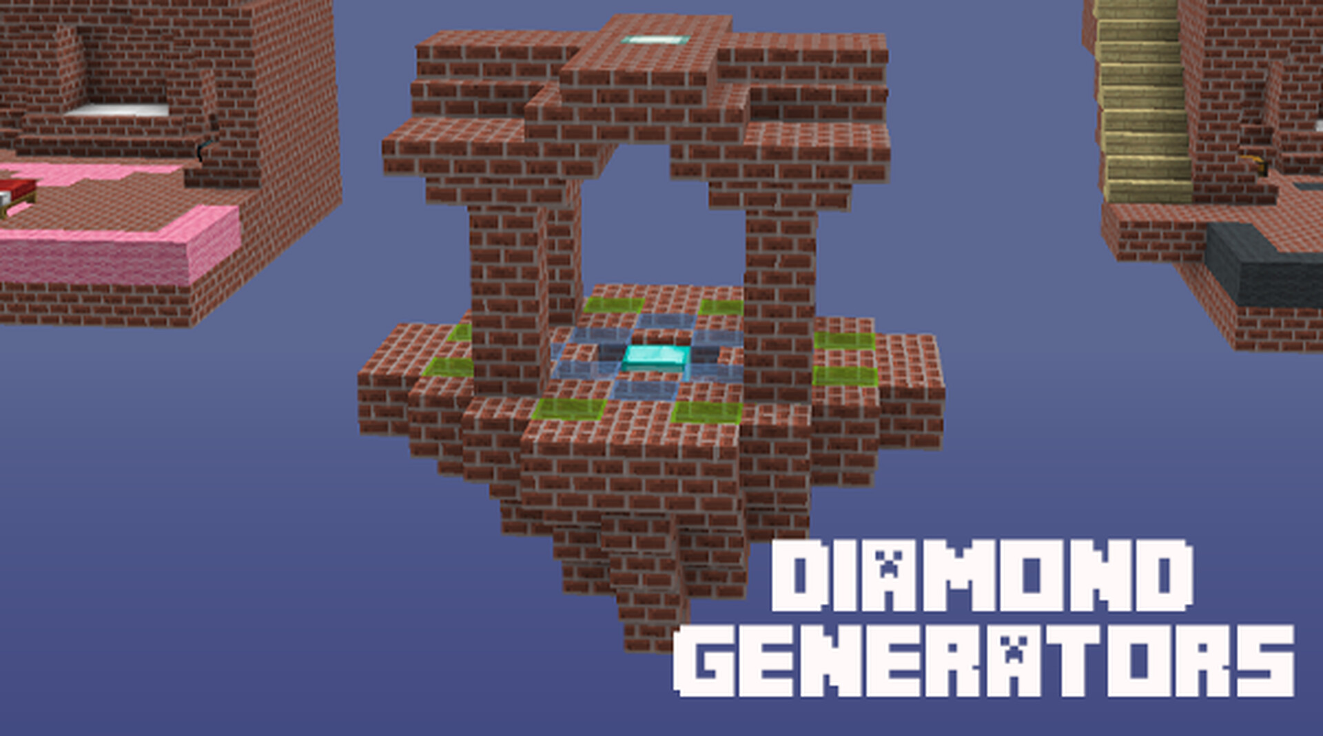 [FREE] BedWars Map BrickLand 8 teams JAVA EDITION 1.12.2 Minecraft Map