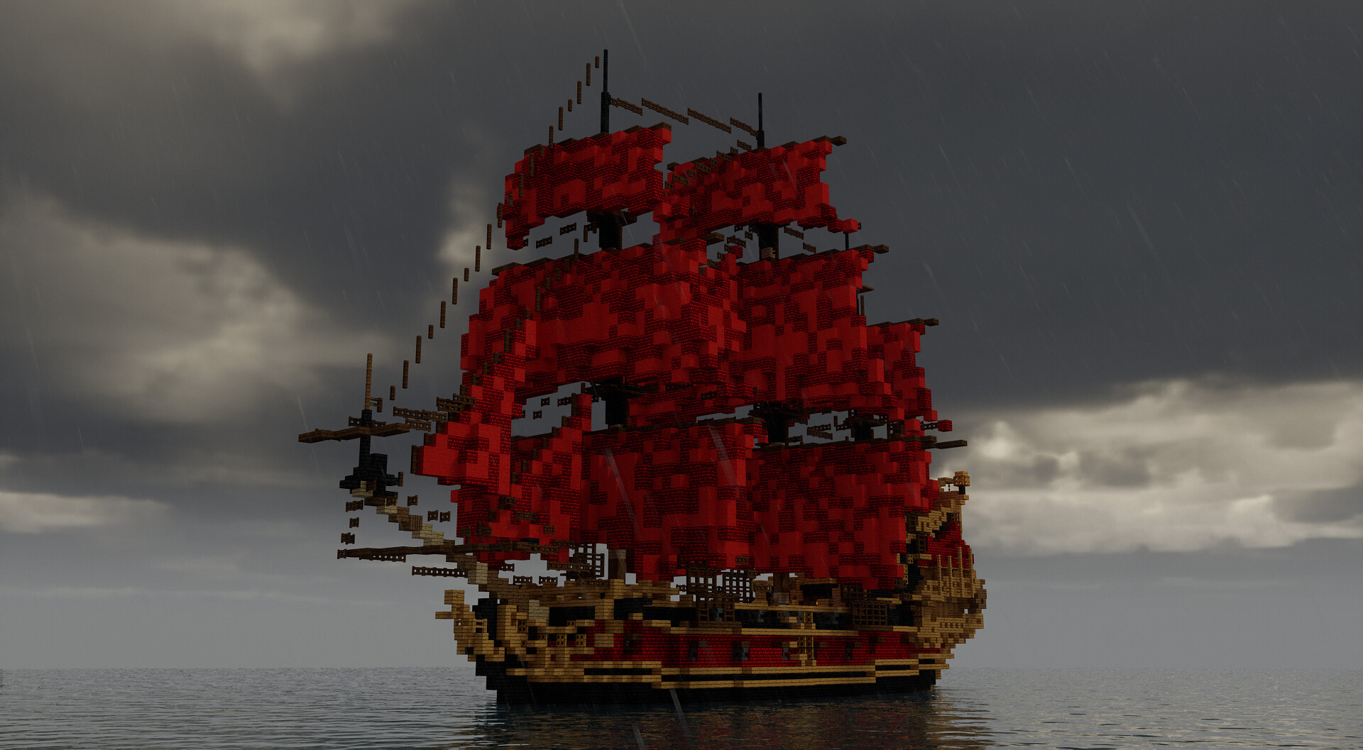Queen Anne's Revenge Minecraft Map