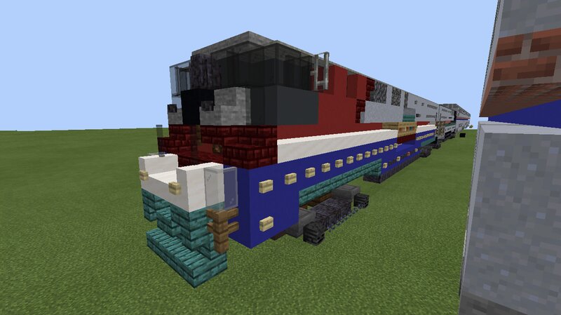 IAmtrak P42DC 42 Veterans Unit and Amtrak 130 P42DC Phase II Heritage ...