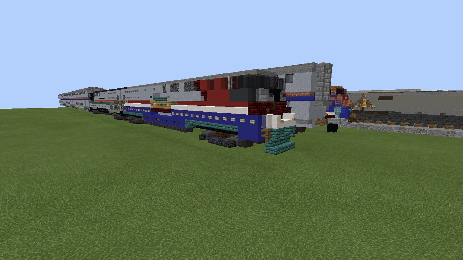 IAmtrak P42DC 42 Veterans Unit and Amtrak 130 P42DC Phase II Heritage ...