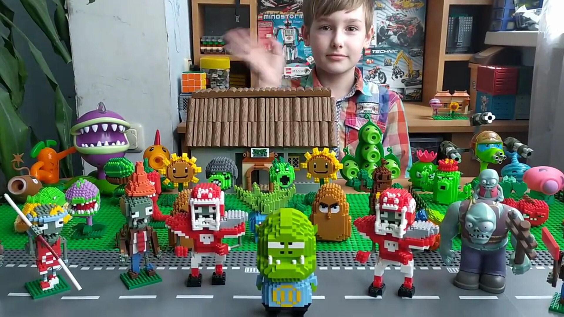 Plants vs Zombies Coffin Dance minecraft Minecraft Map