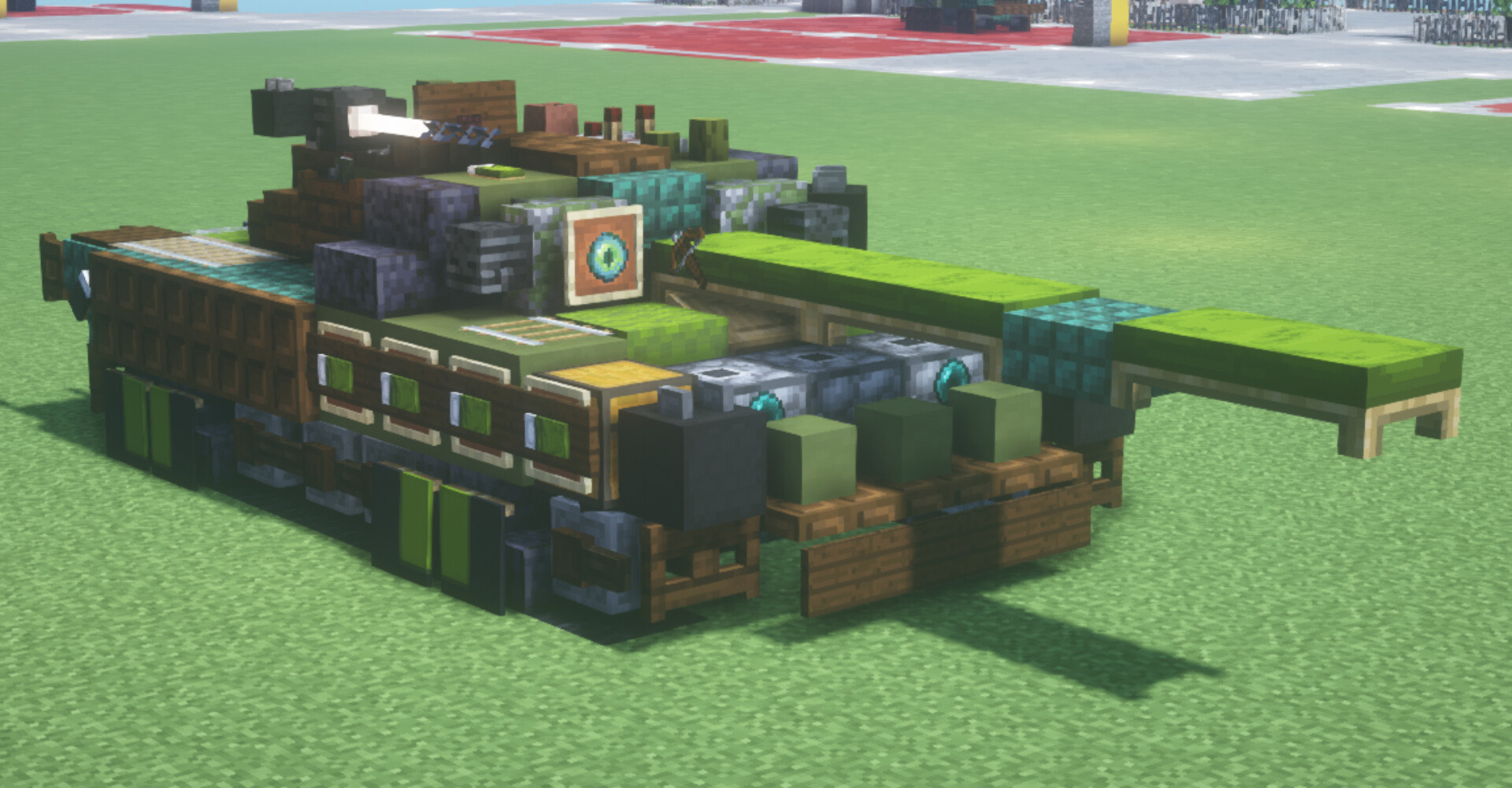 T-80U (1.5:1 Scale) Minecraft Map