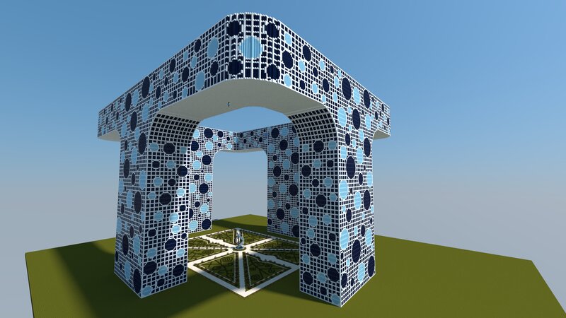 Big Modern Building complex Minecraft Map