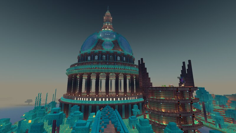 Warped x Overworld Minecraft Map