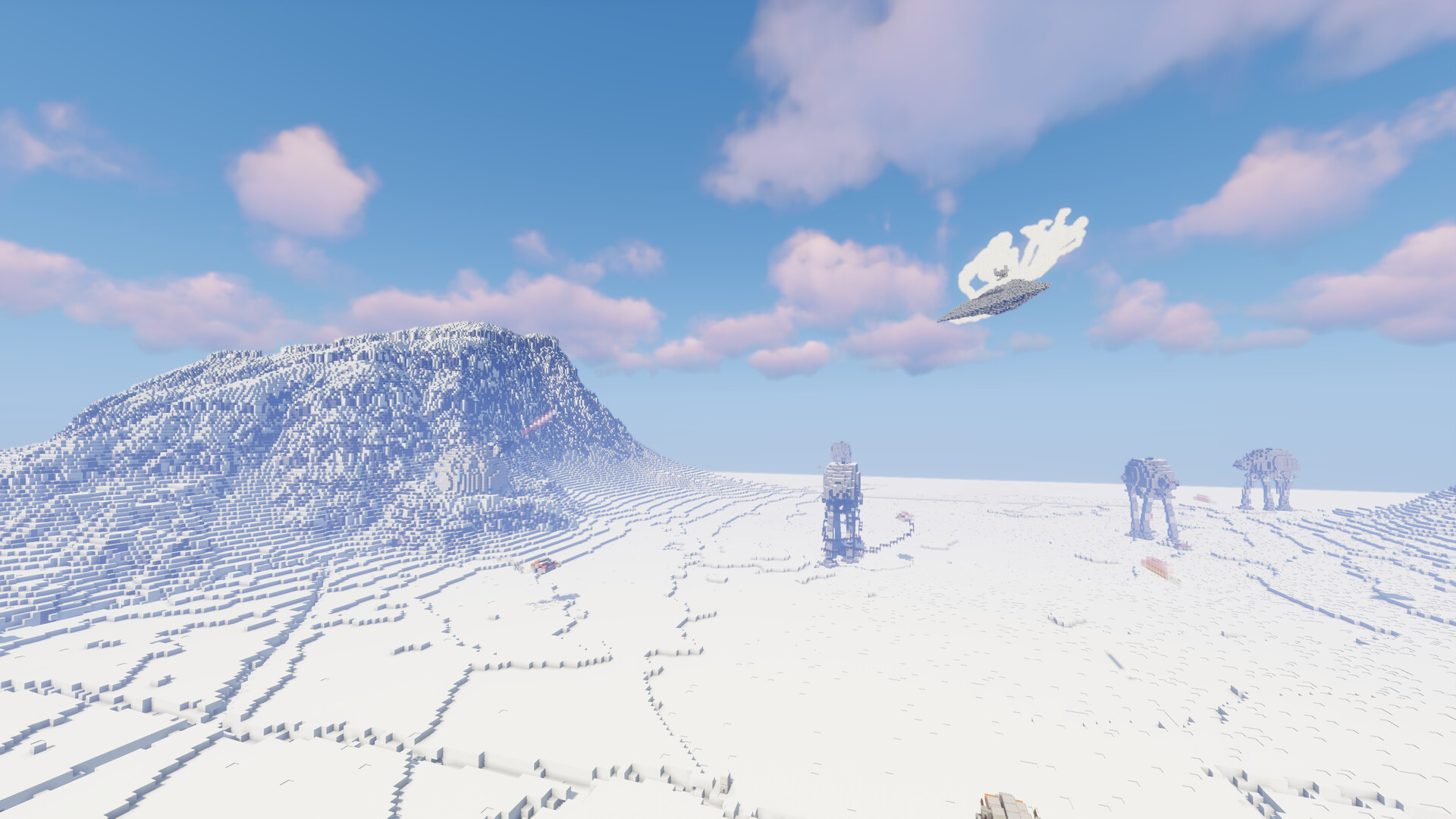 Hoth echo base Minecraft Map