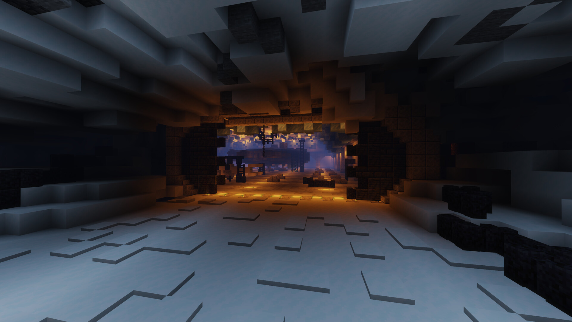 Hoth echo base Minecraft Map