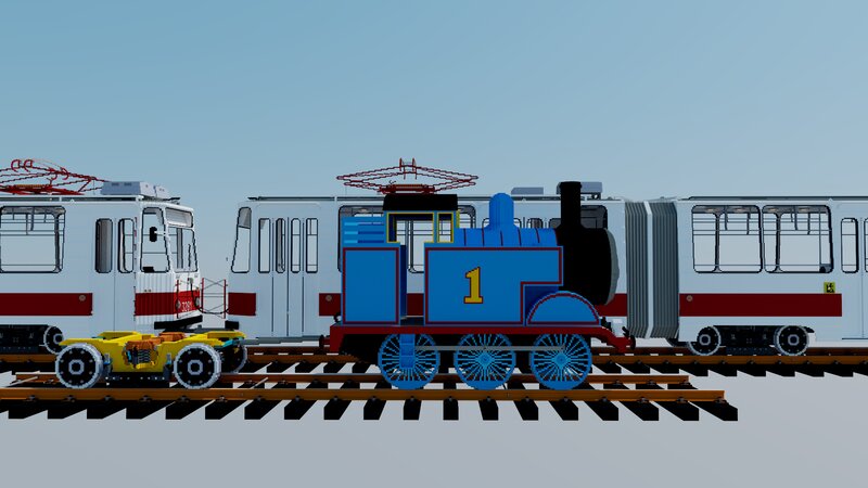 Thomas the Tank Engine Minecraft Map