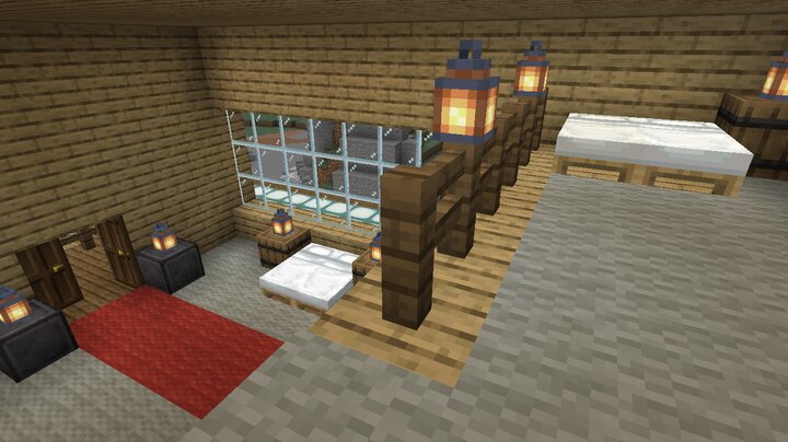 Luxury Cabin Survival Minecraft Map