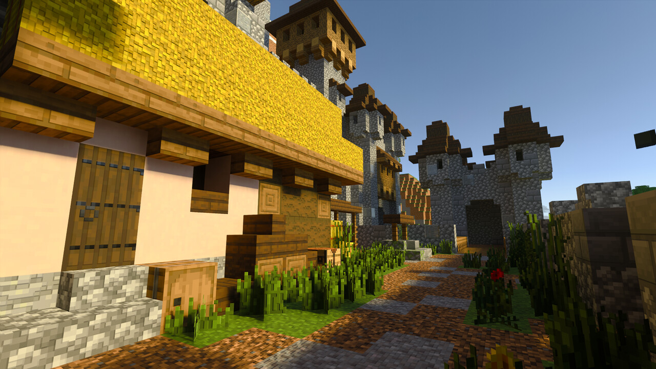 Smol Castle RTX Minecraft Map