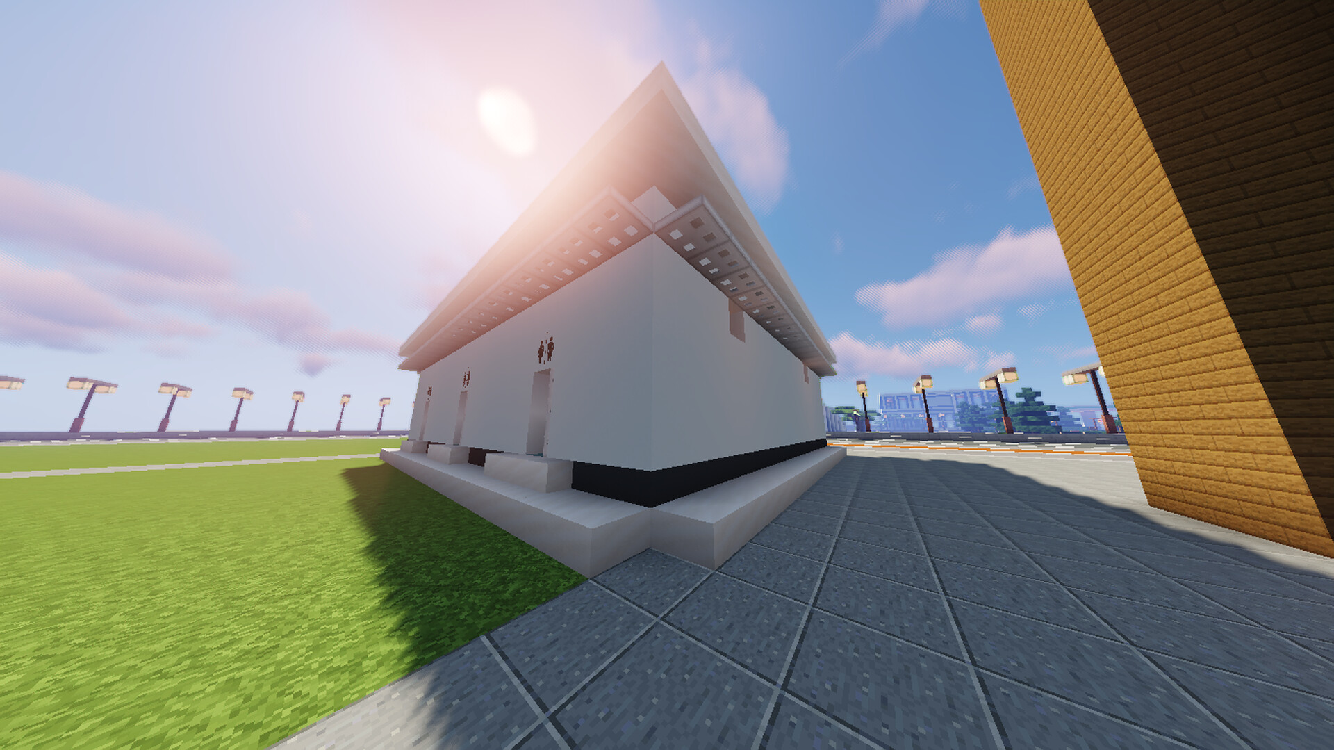 Modern Public Restroom | 1.16.5 Map Minecraft Map