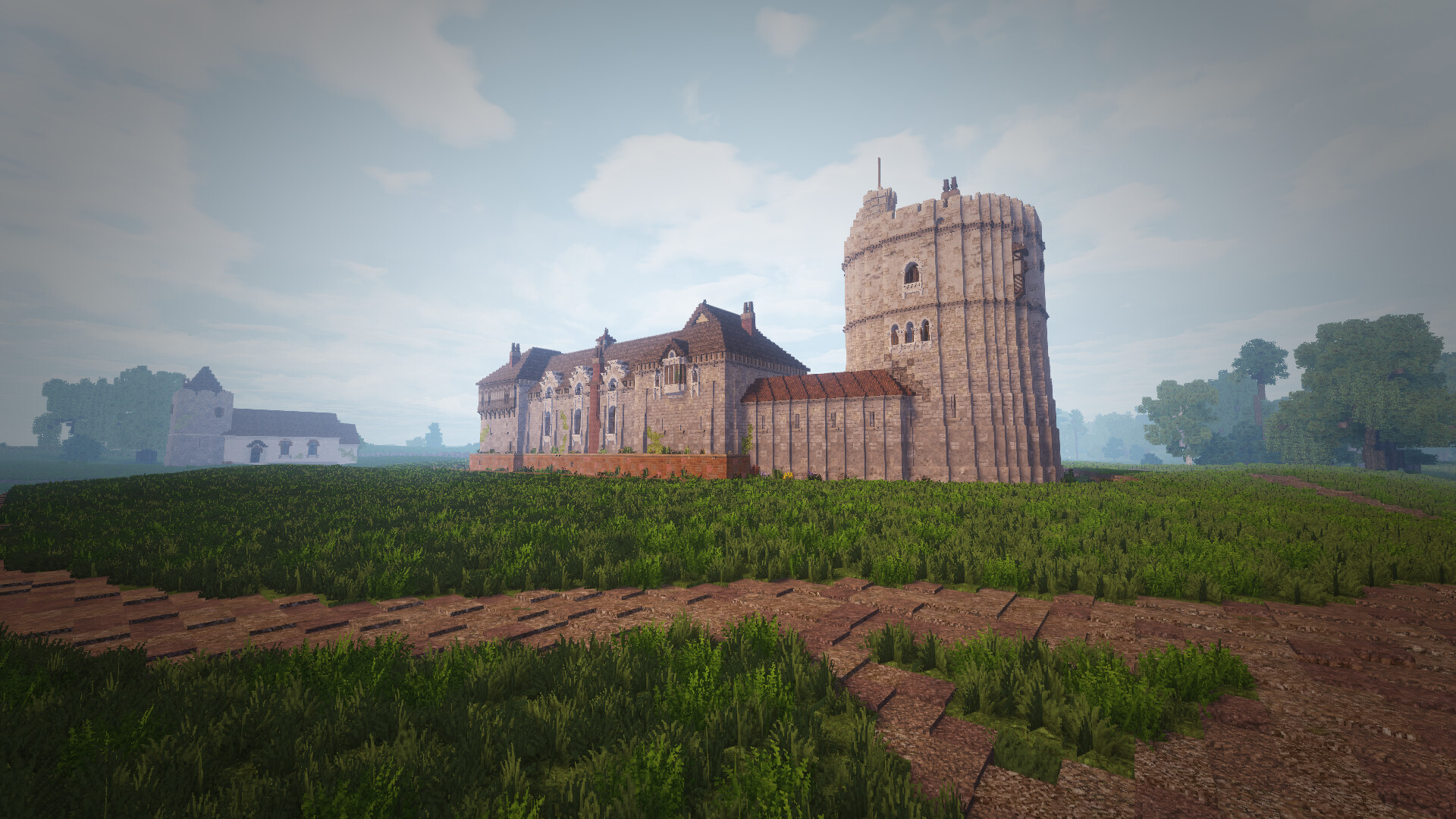 Stokesay Castle Minecraft Map
