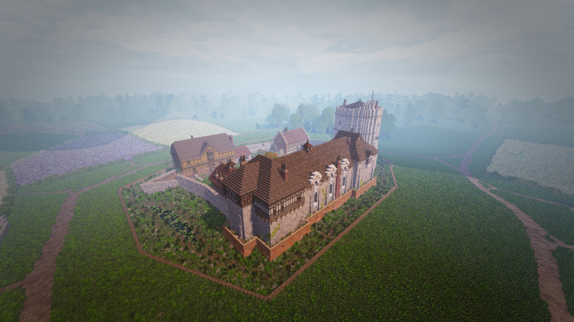 Stokesay Castle Minecraft Map