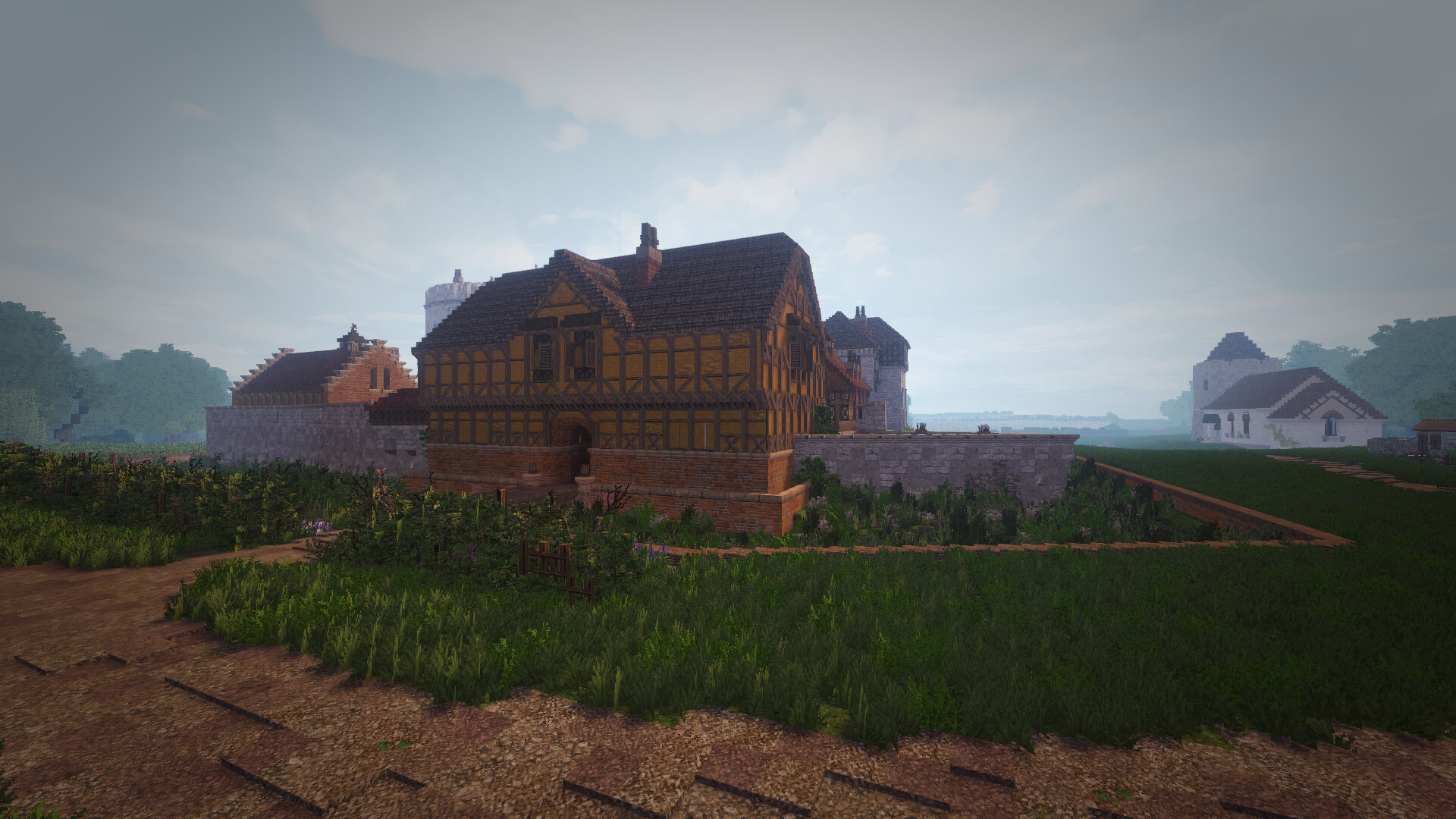 Stokesay Castle Minecraft Map