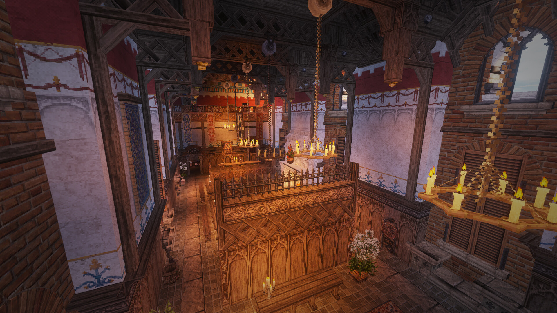 Stokesay Castle Minecraft Map