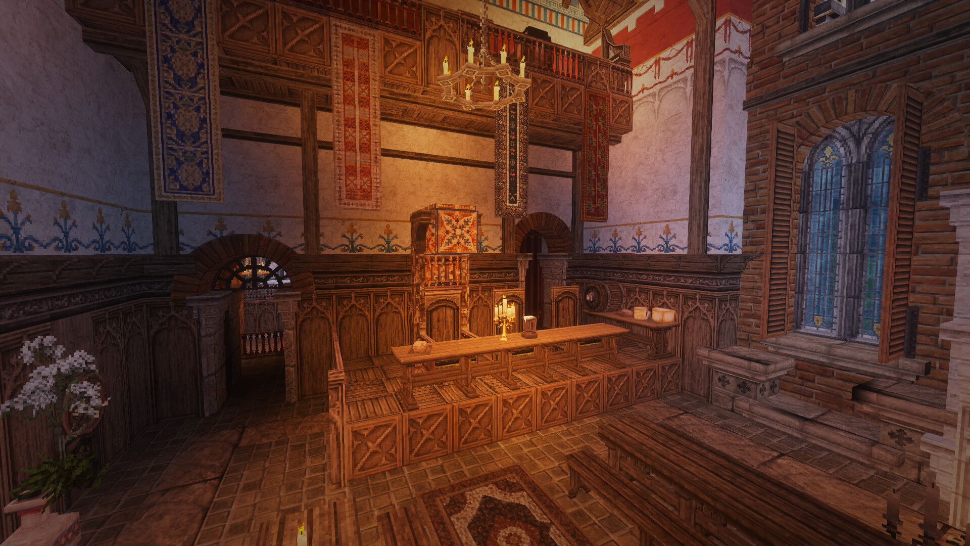 Stokesay Castle Minecraft Map