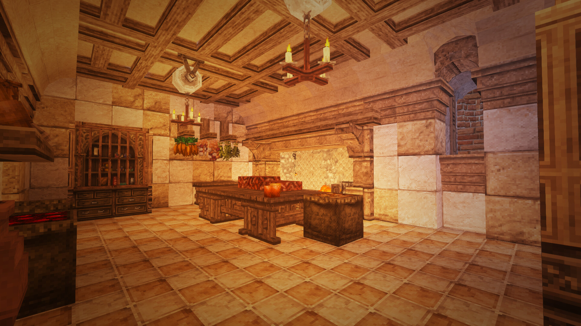 Stokesay Castle Minecraft Map