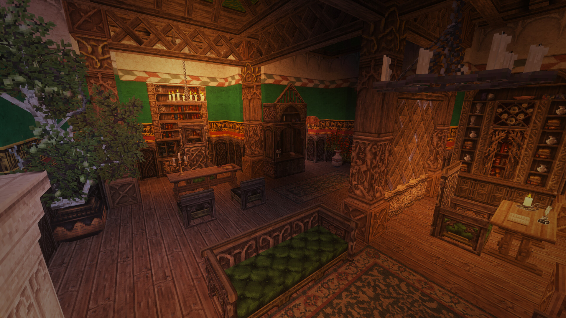 Stokesay Castle Minecraft Map