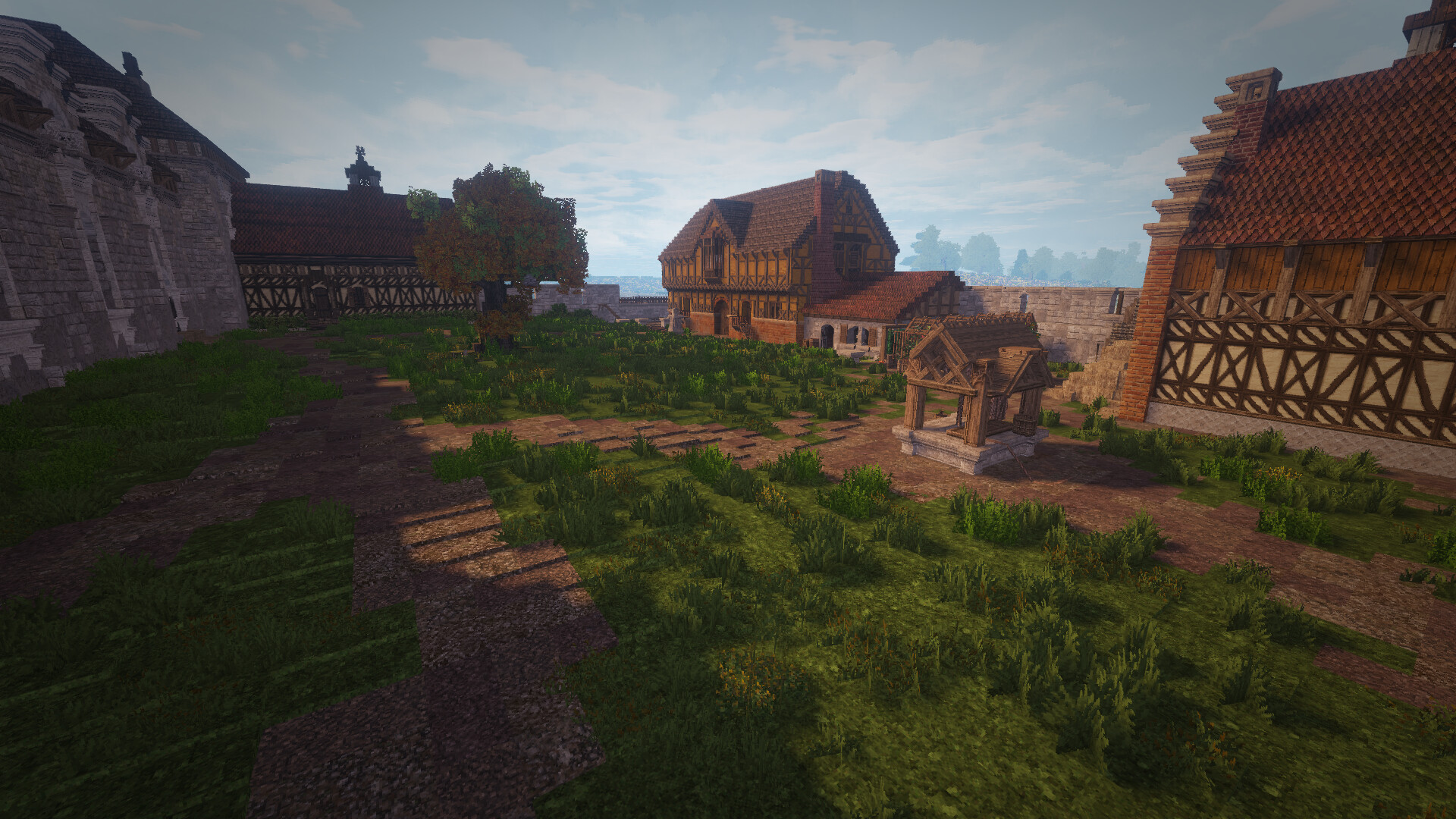 Stokesay Castle Minecraft Map